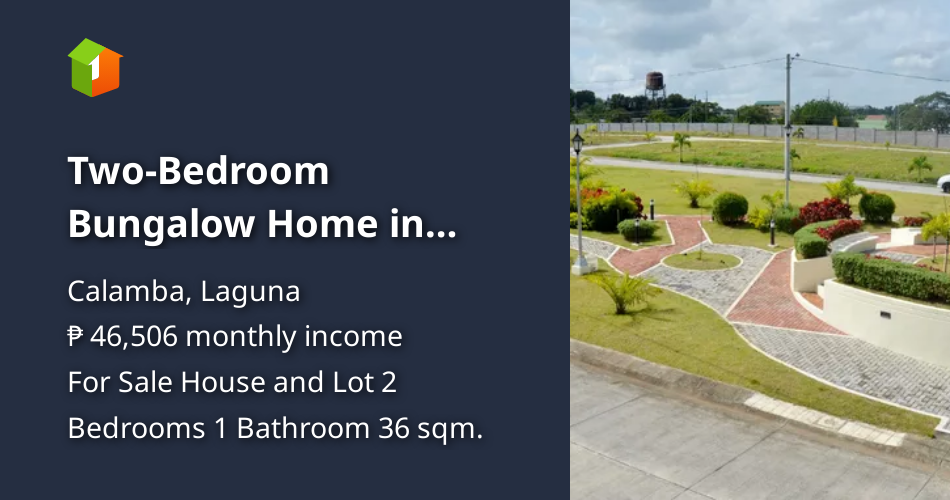 Two-Bedroom Bungalow Home in Mediterranean-Inspired Community in ...