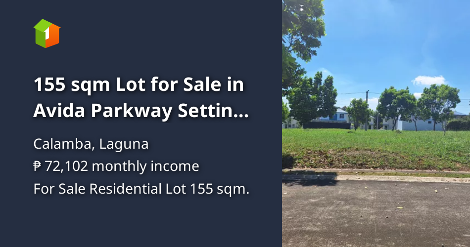155 sqm Lot for Sale in Avida Parkway Settings Nuvali [Lots 🚜 ...