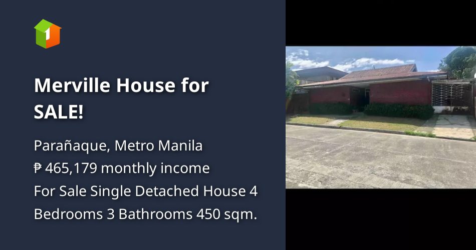 Merville House for SALE! [Houses and Lots 🏘️] (August 2024) in ...