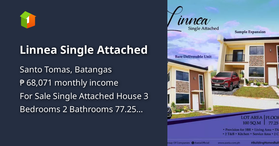 Linnea Single Attached [Houses and Lots 🏘️] (August 2021) in Santo ...