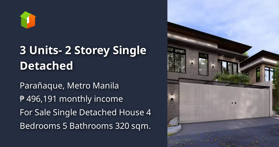 3 Units- 2 Storey Single Detached [Houses and Lots 🏘️] (January 2025 ...