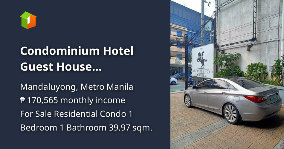 Condominium Hotel Guest House Investment Condo Inn Apartment House and ...