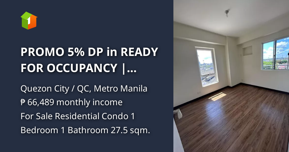 PROMO 5% DP in READY FOR OCCUPANCY | DMCI HOMES RESORT-LIVING CONDO ...