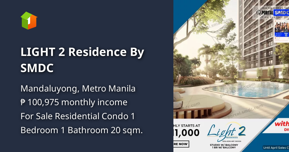 LIGHT 2 Residence By SMDC [Condos 🏙️] (December 2023) in Mandaluyong ...