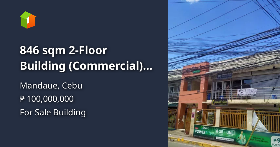 846 sqm 2-Floor Building (Commercial) For Sale By Owner in Mandaue ...