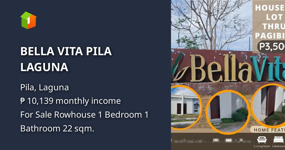 BELLA VITA PILA LAGUNA [Houses and Lots 🏘️] (September 2025) in Pila, Laguna for sale