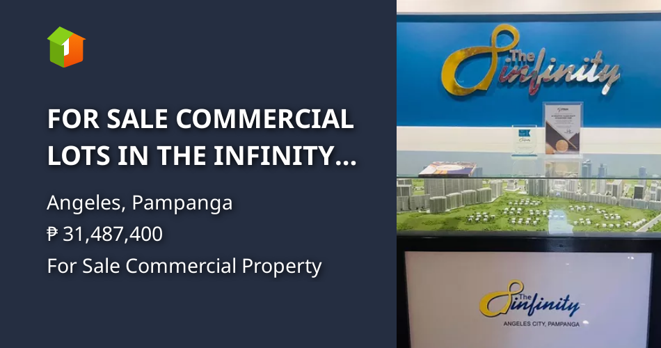 FOR SALE COMMERCIAL LOTS IN THE INFINITY ANGELES CITY PAMPANGA BESIDE ...