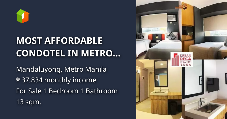 MOST AFFORDABLE CONDOTEL IN METRO MANILA!! LOW DP! LIPAT AGAD!! [Condos ...