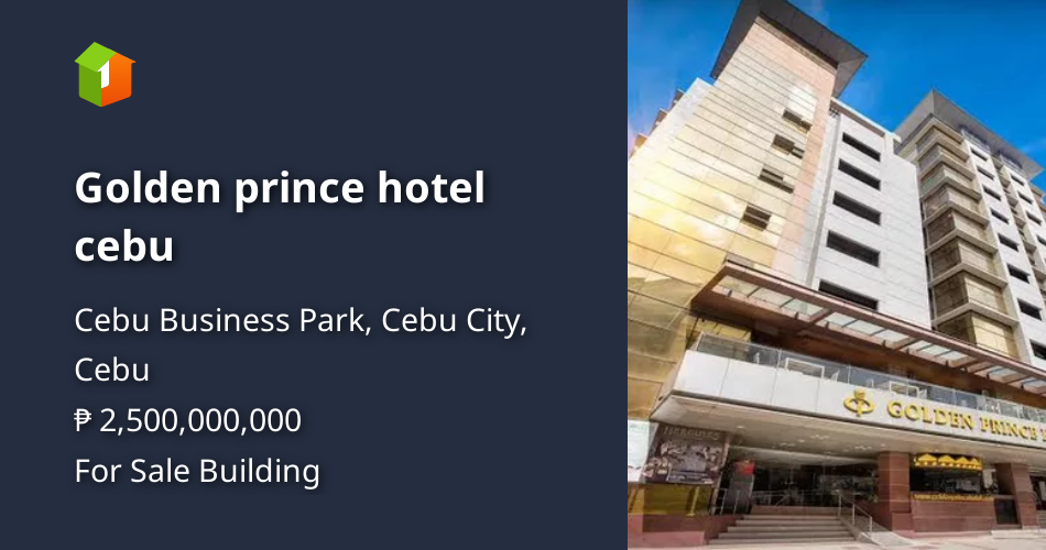 Golden prince hotel cebu [Commercial Properties 🏭] (April 2026) in Cebu ...