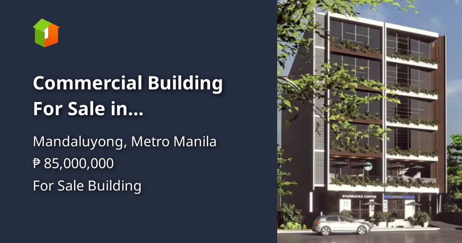 Commercial Building For Sale in Mandaluyong City Metro Manila ...