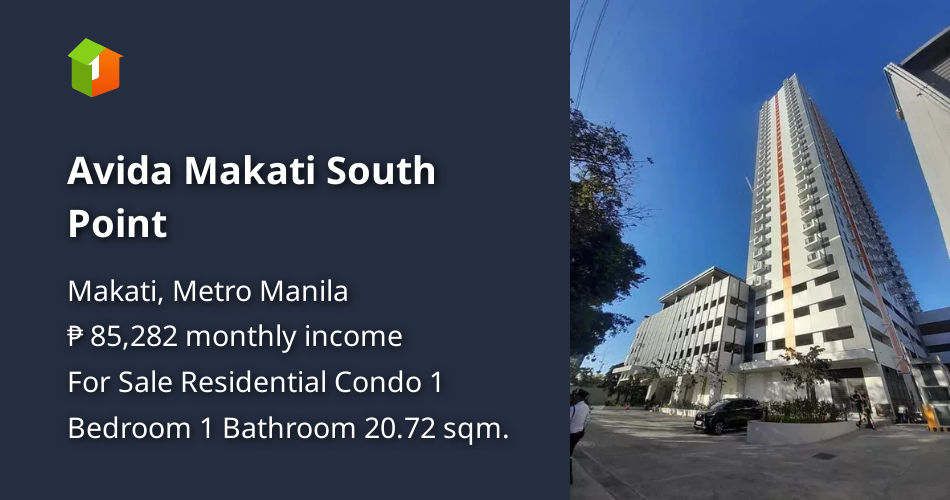 Avida Makati South Point [Condos 🏙️] (October 2024) in Makati, Metro ...
