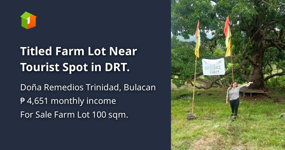 Titled Farm Lot Near Tourist Spot in DRT. [Lots 🚜] (July 2023) in Doña ...