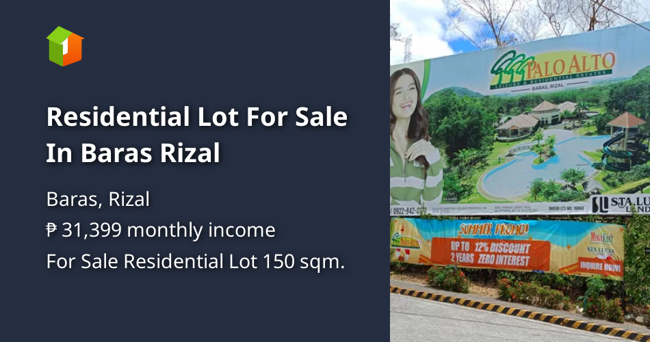 Residential Lot For Sale In Baras Rizal [Lots 🚜] (April 2025) in Baras ...