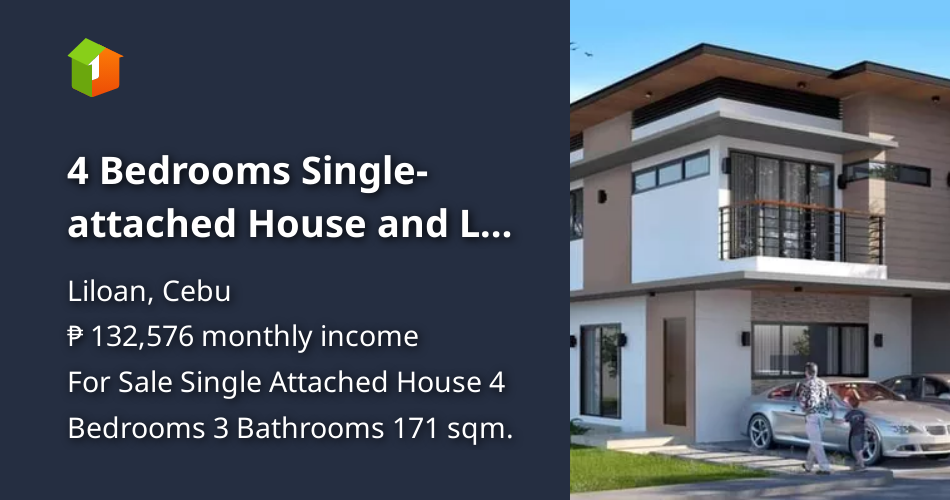 4 Bedrooms Single-attached House and Lot in Primavera Hills Subd ...