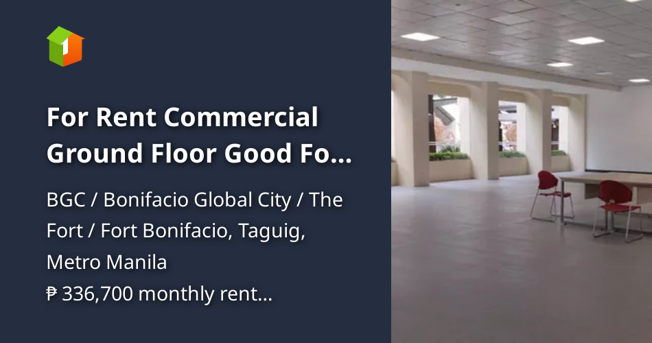 For Rent Commercial Ground Floor Good For Bank Restaurant Gym in Makati ...
