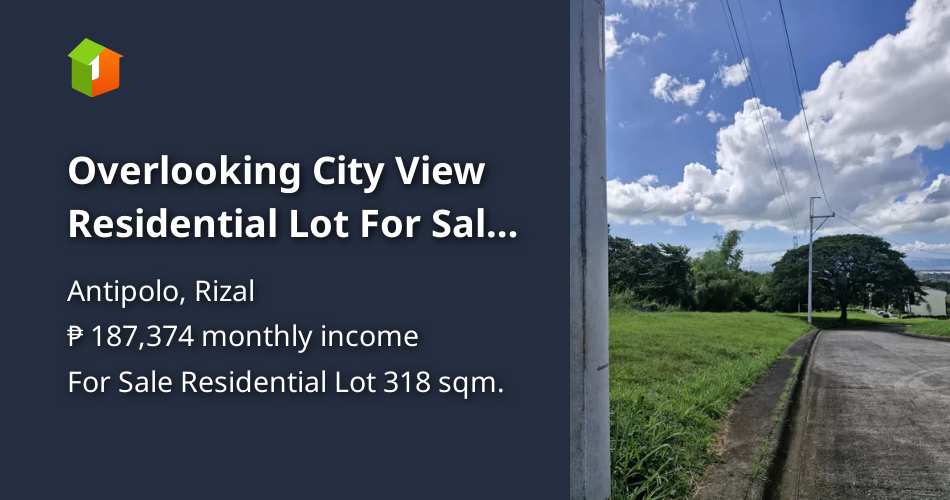 Overlooking City View Residential Lot For Sale in Havila Highland Point ...