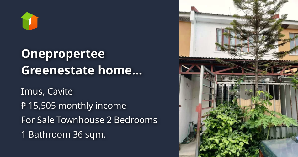 Onepropertee Greenestate home Imus [Houses and Lots 🏘️] (June 2025) in ...