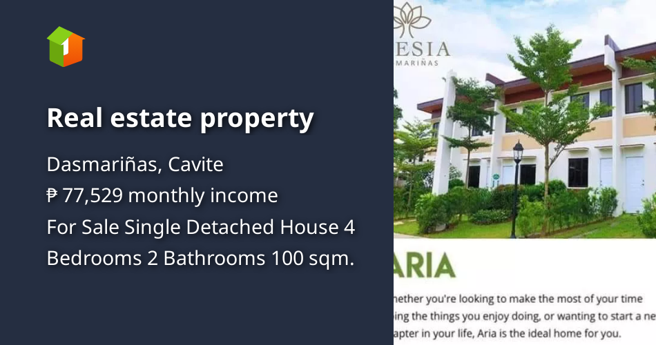 Real estate property [Houses and Lots 🏘️] (April 2023) in Dasmariñas ...