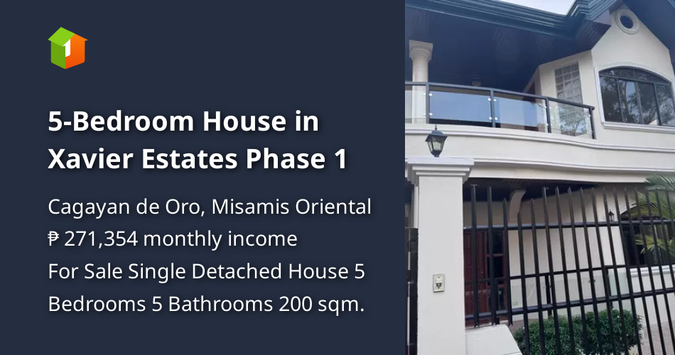 5-Bedroom House in Xavier Estates Phase 1 [Houses and Lots 🏘️] (May ...