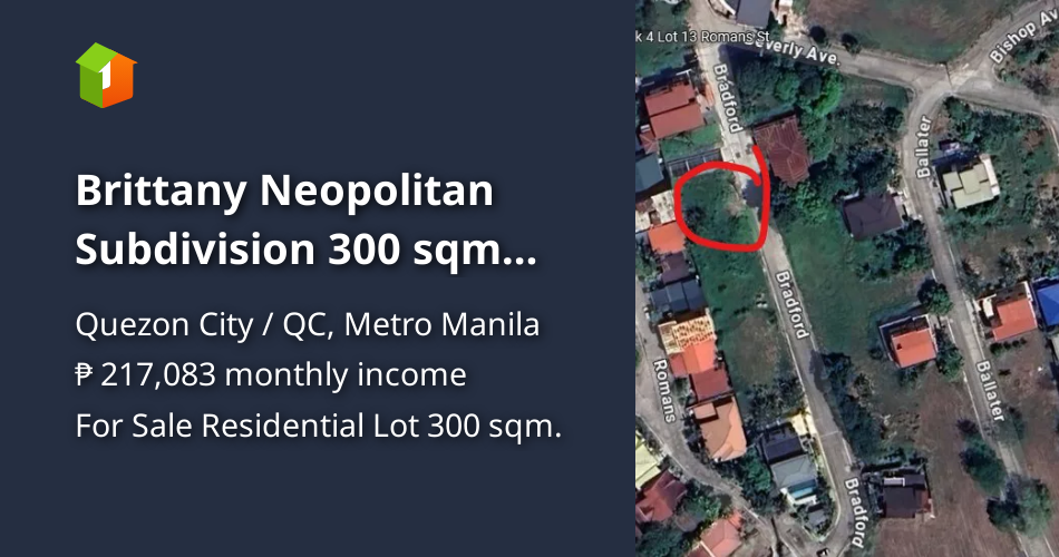Brittany Neopolitan Subdivision 300 sqm Residential Lot For Sale In ...