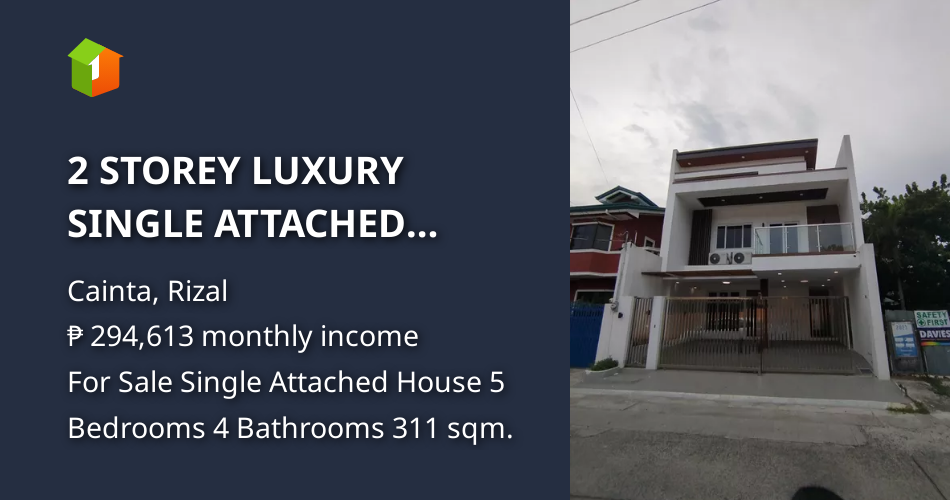 2 STOREY LUXURY SINGLE ATTACHED HOMES IN GREENWOODS EXECUTIVE VILLAGE ...