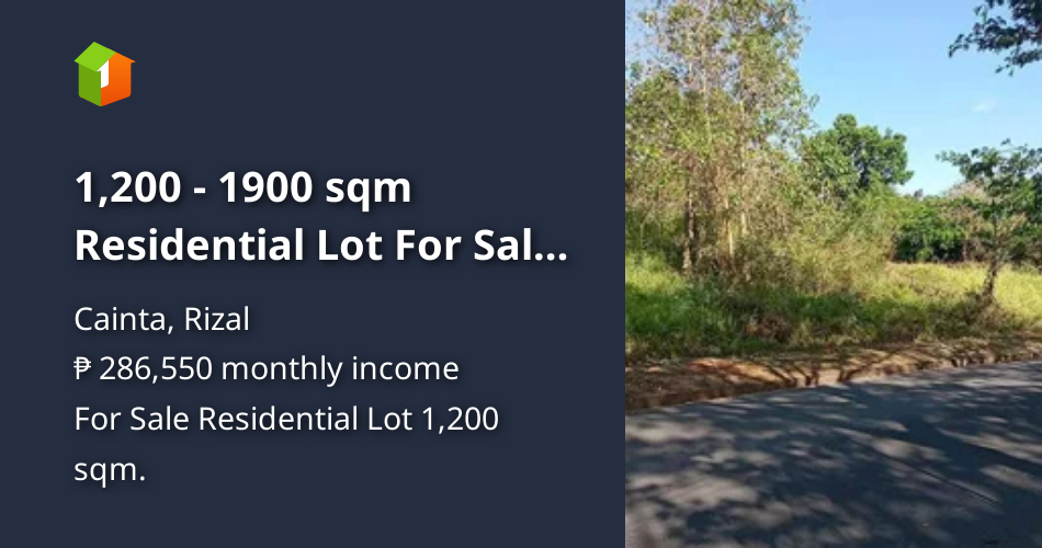 1,200 - 1900 sqm Residential Lot For Sale in Valley Golf Subdivision ...