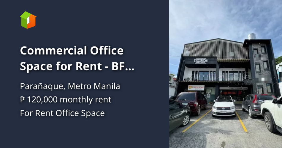 Commercial Office Space for Rent - BF Homes [Commercial Properties 🏭 ...