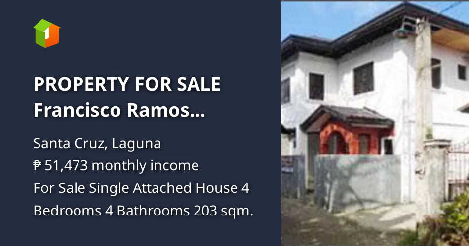 PROPERTY FOR SALE Francisco Ramos Compound, Santa Cruz, Laguna [Houses ...