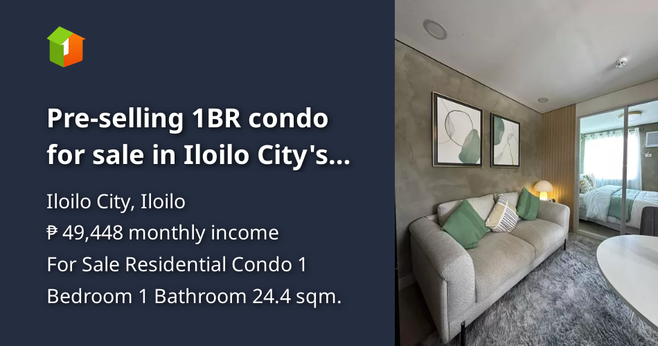 Pre-selling 1BR condo for sale in Iloilo City's future CBD: SMDC Glade ...