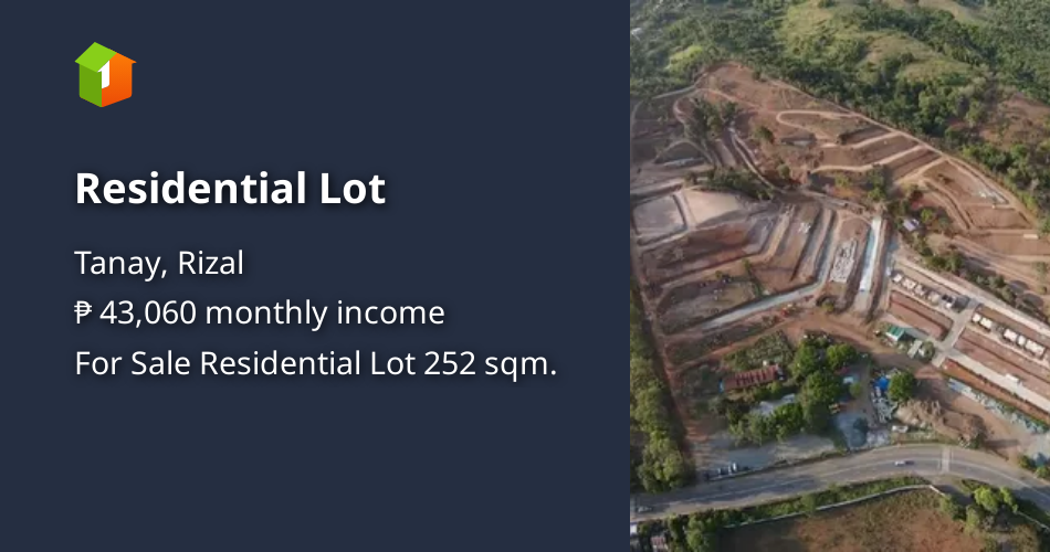 Residential Lot [Lots 🚜] (October 2022) in Tanay, Rizal for sale