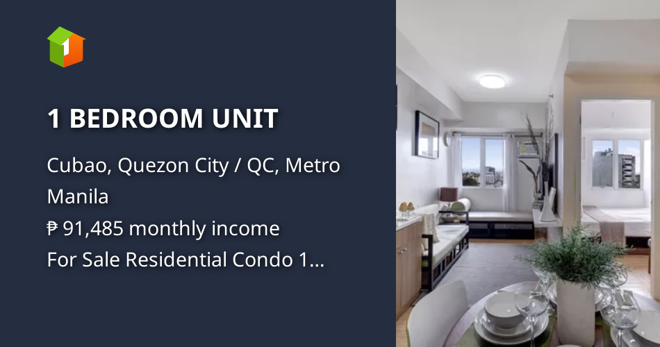 1 BEDROOM UNIT [Condos 🏙️] (July 2025) in Cubao, Quezon City / QC ...