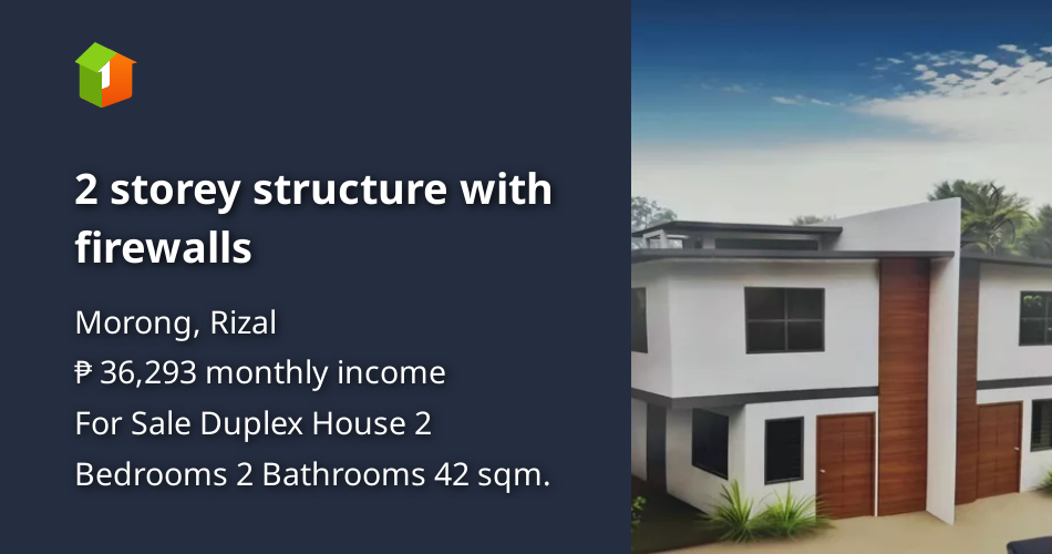 2 storey structure with firewalls [Houses and Lots 🏘️] (April 2025) in ...