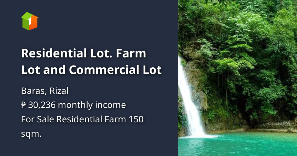 Residential Lot. Farm Lot and Commercial Lot [Lots 🚜] (November 2025 ...