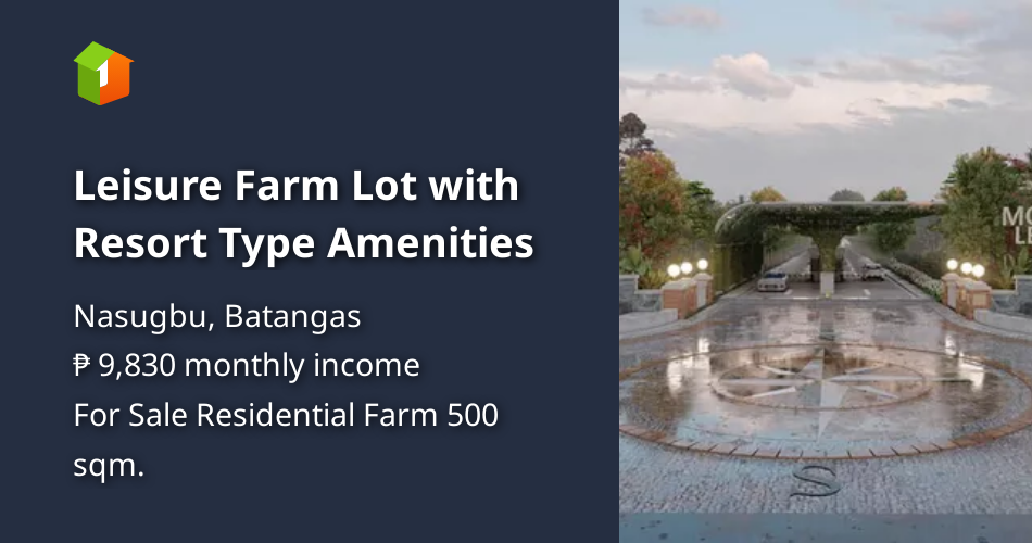 Leisure Farm Lot with Resort Type Amenities [Lots 🚜] (June 2024) in ...