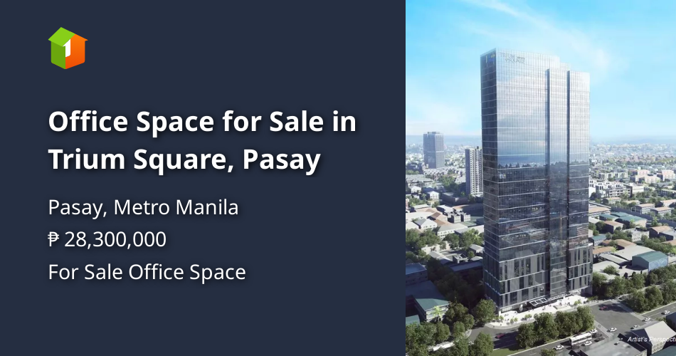 Office Space for Sale in Trium Square, Pasay [Commercial Properties 🏭 ...