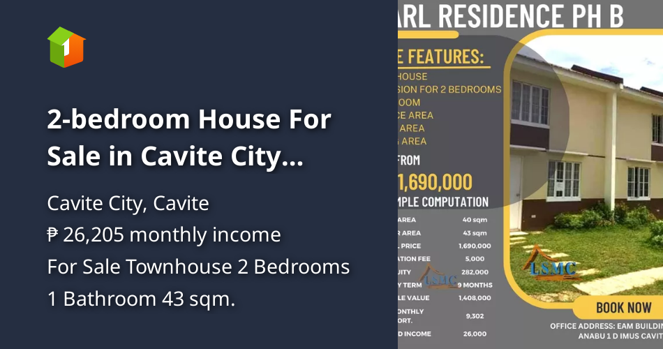 2-bedroom House For Sale in Cavite City Cavite [Houses and Lots 🏘️ ...