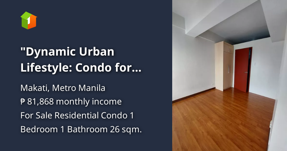 "Dynamic Urban Lifestyle: Condo for Sale Near Circuit Makati Mall ...