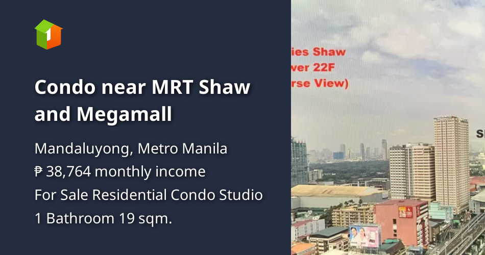 Condo near MRT Shaw and Megamall [Condos 🏙️] (March 2026) in ...