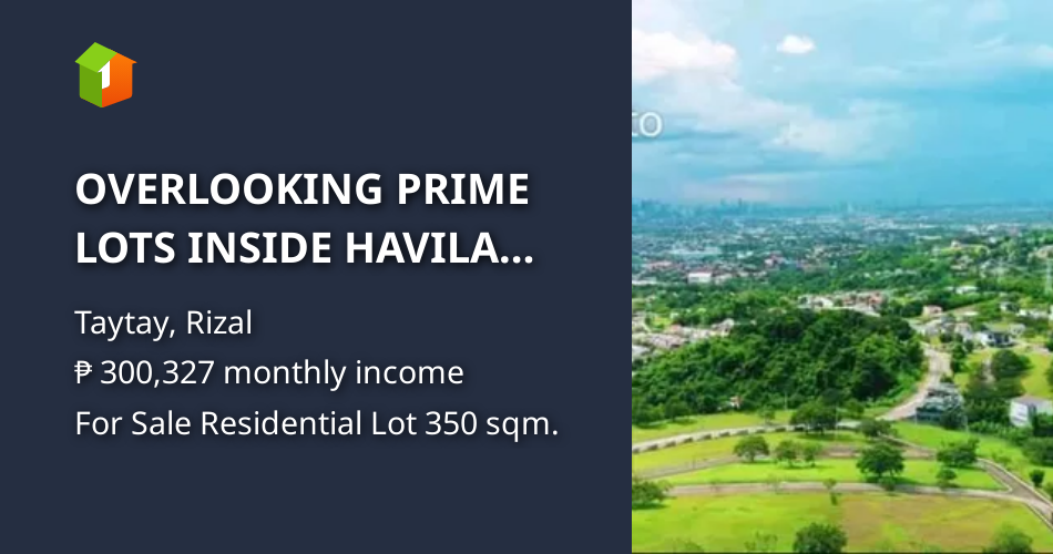 OVERLOOKING PRIME LOTS INSIDE HAVILA TAYTAY RIZAL - THE PEAK BY ...