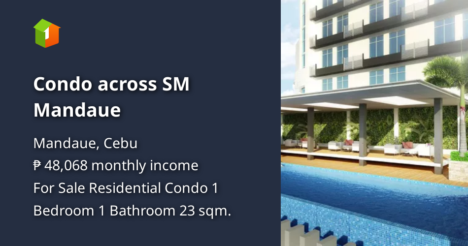 Condo across SM Mandaue [Condos 🏙️] (February 2023) in Mandaue, Cebu ...