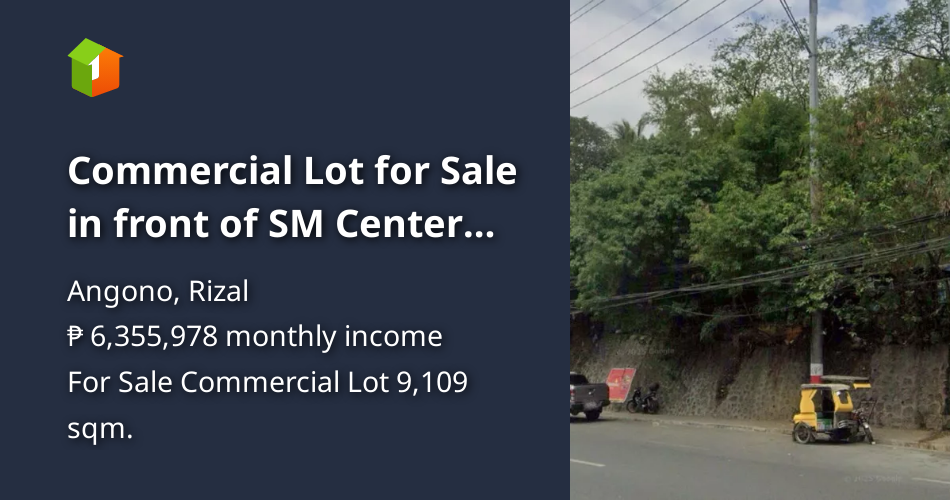 Commercial Lot for Sale in front of SM Center Angono [Lots 🚜] (May 2025 ...