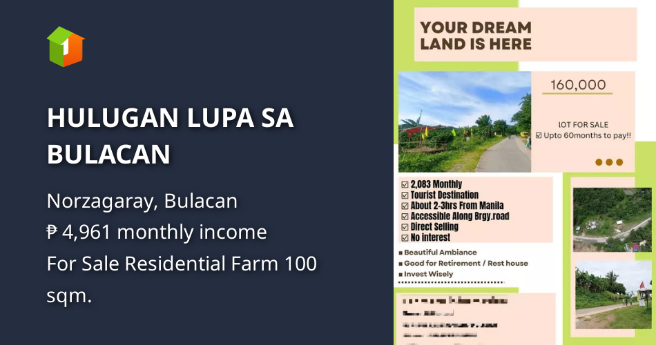 HULUGAN LUPA SA BULACAN [Lots 🚜] (July 2025) in Norzagaray, Bulacan for ...