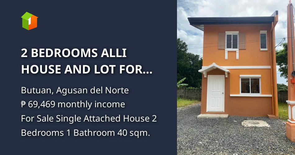 2 BEDROOMS ALLI HOUSE AND LOT FOR SALE [Houses and Lots 🏘️] (October ...