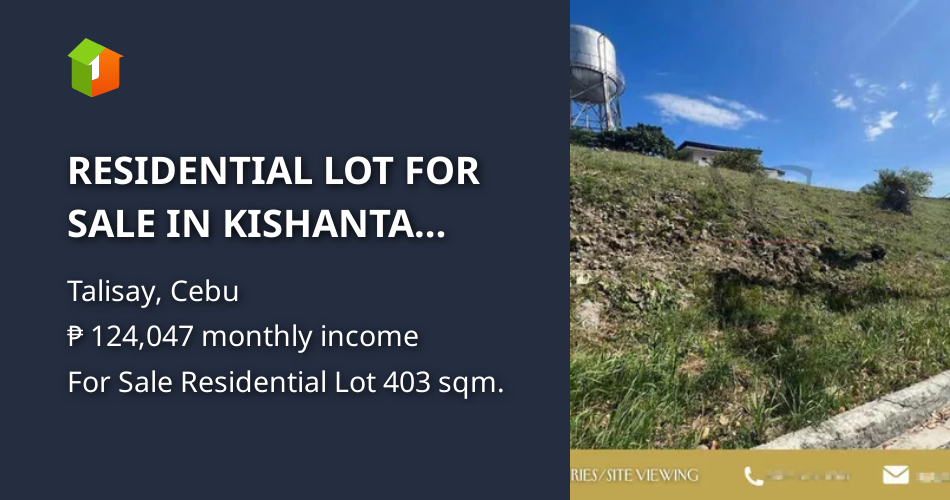 RESIDENTIAL LOT FOR SALE IN KISHANTA TALISAY CITY CEBU [Lots 🚜] (May ...
