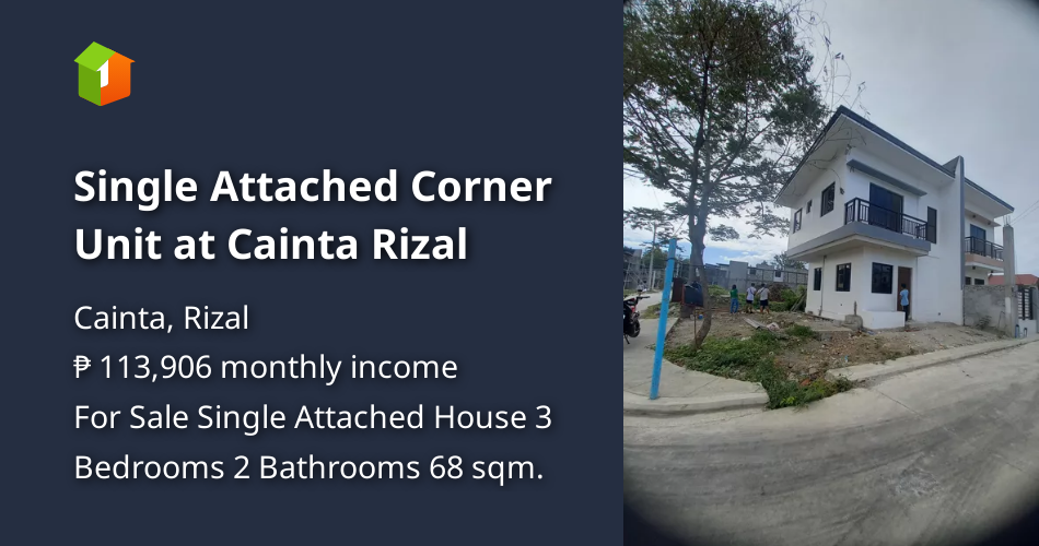 Single Attached Corner Unit at Cainta Rizal [Houses and Lots 🏘️ ...