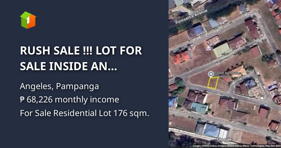 RUSH SALE !!! LOT FOR SALE INSIDE AN EXCLUSIVE VILLAGE NEAR CLARK [Lots ...