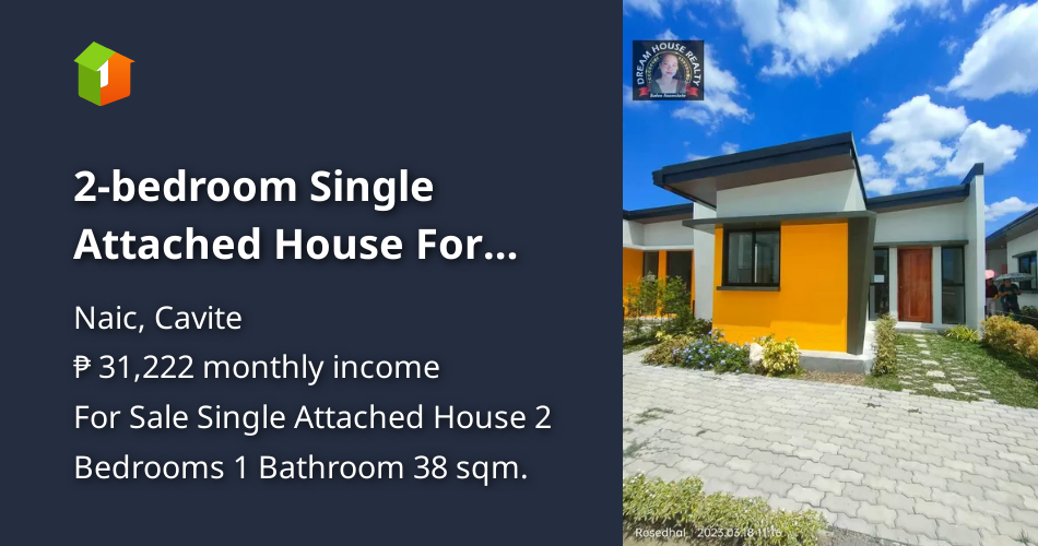 2-bedroom Single Attached House For Sale in Naic Cavite [Houses and ...