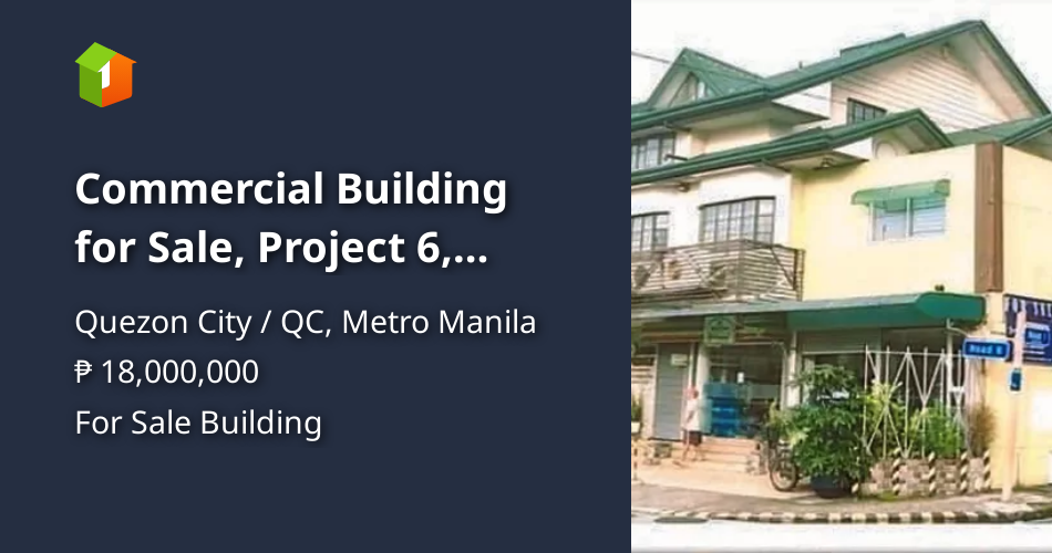 Commercial Building for Sale, Project 6, Quezon City [Commercial ...