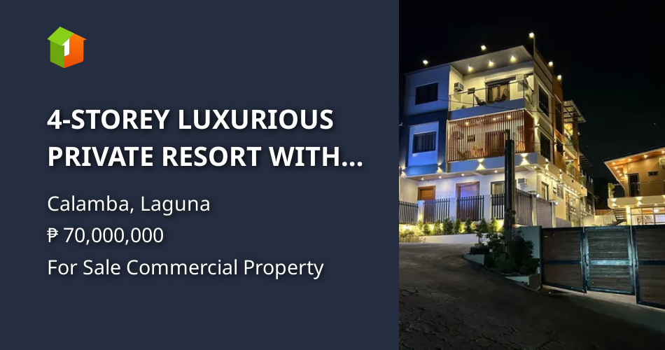 4-STOREY LUXURIOUS PRIVATE RESORT WITH BASEMENT + 2-STOREY EVENTS PLACE ...