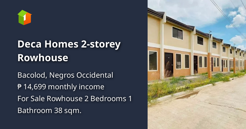 Deca Homes 2-storey Rowhouse [Houses and Lots 🏘️] (December 2023) in ...